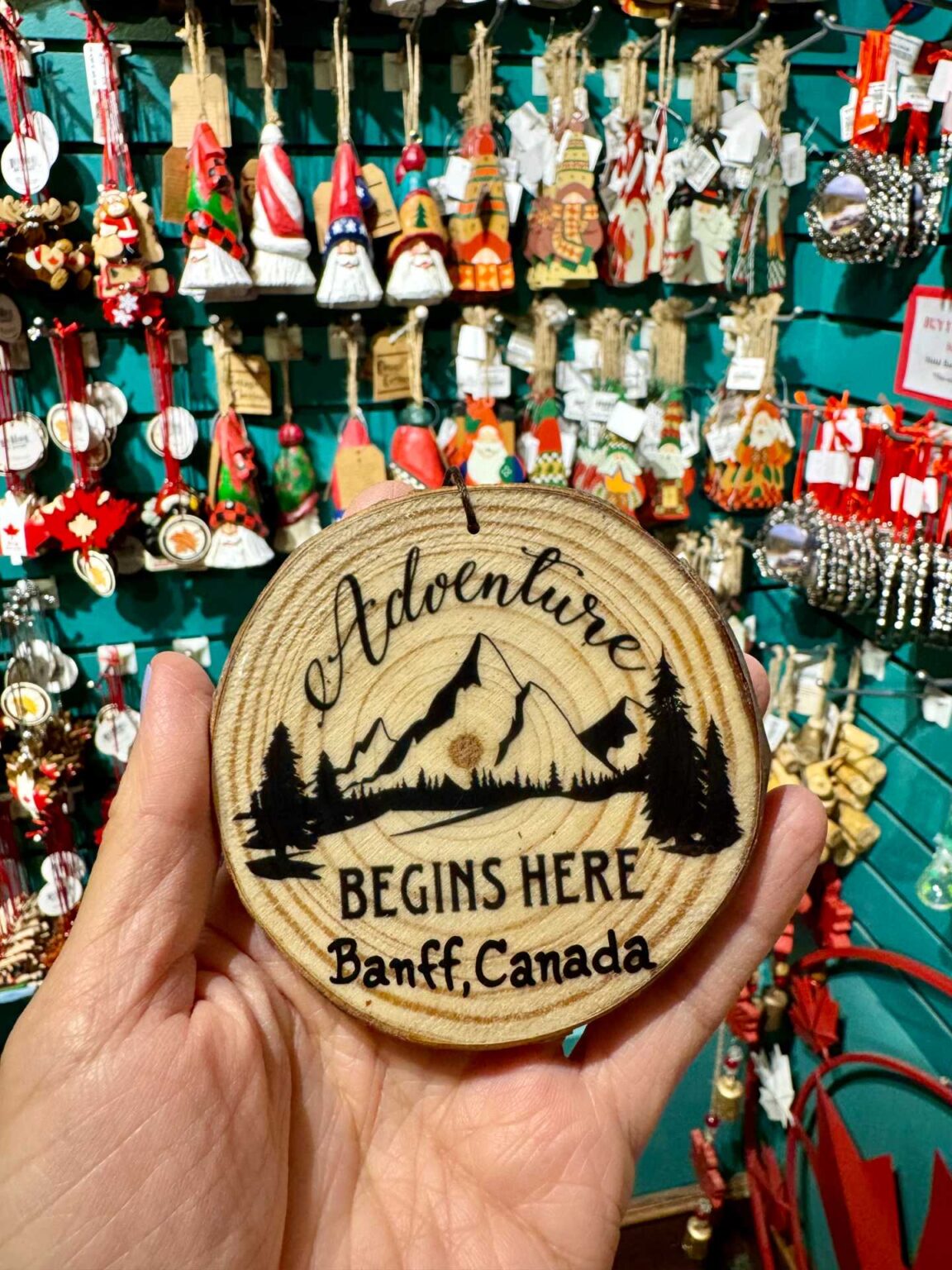 Spirit of Christmas Store in Banff Town - Travel with Kids